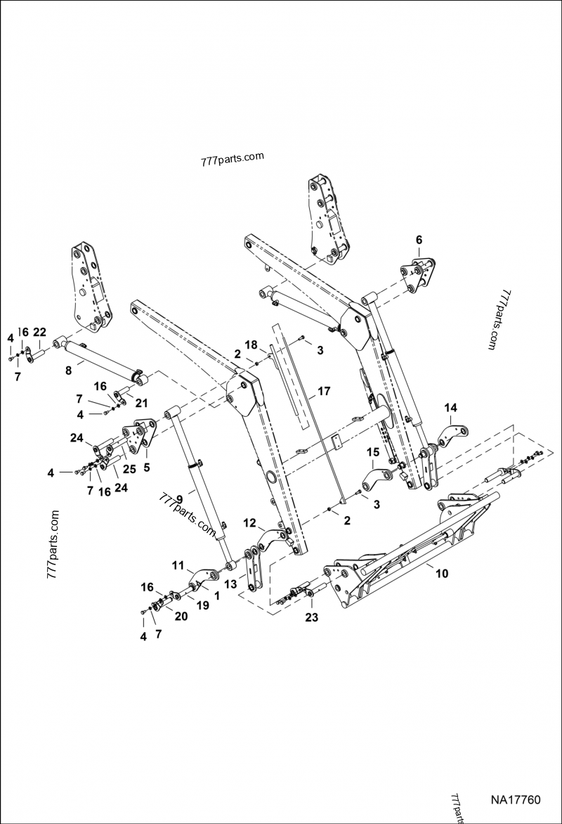 7389073 PIN CONNECT - Bobcat spare part | 777parts.com