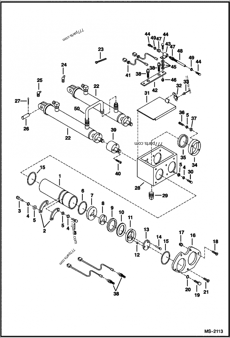 7357113 KIT SEAL - Bobcat spare part | 777parts.com