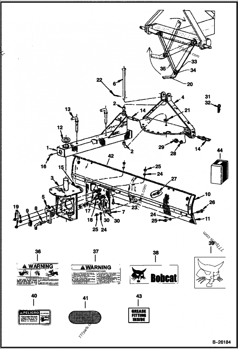 02845500 BOLT - Bobcat spare part | 777parts.com