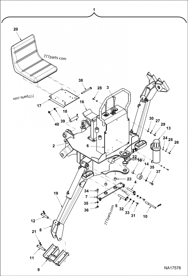 7389084 PIN CONNECT - Bobcat spare part | 777parts.com