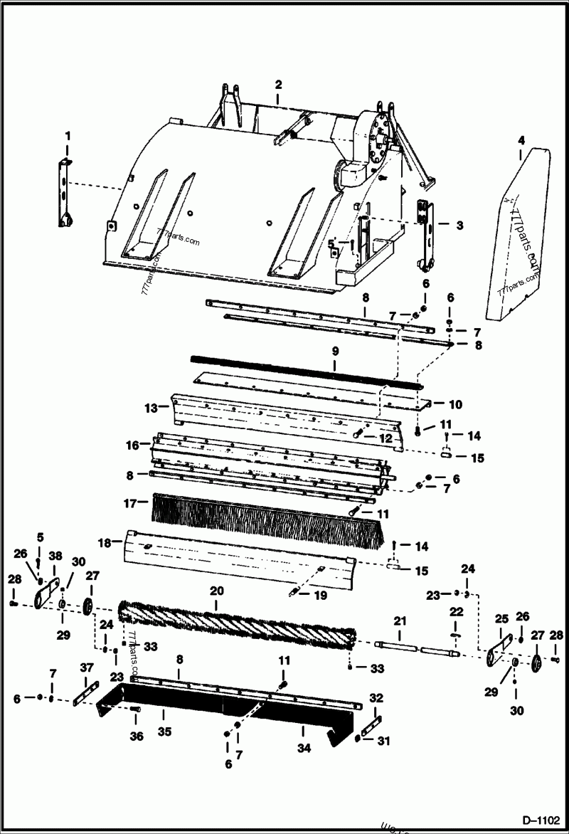 6520745 FLAP - Bobcat spare part | 777parts.com