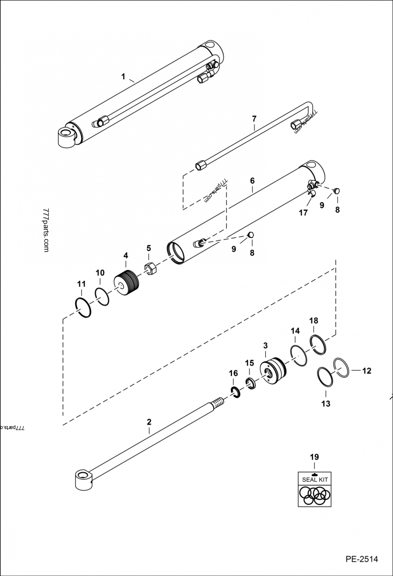 7196894 KIT SEAL - Bobcat spare part | 777parts.com