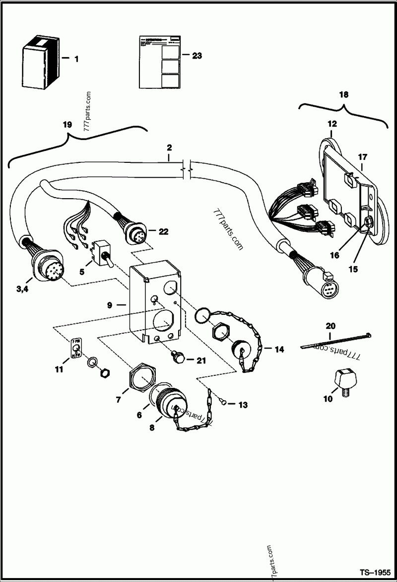 6675026 CAP, CONNECTOR - Bobcat spare part | 777parts.com