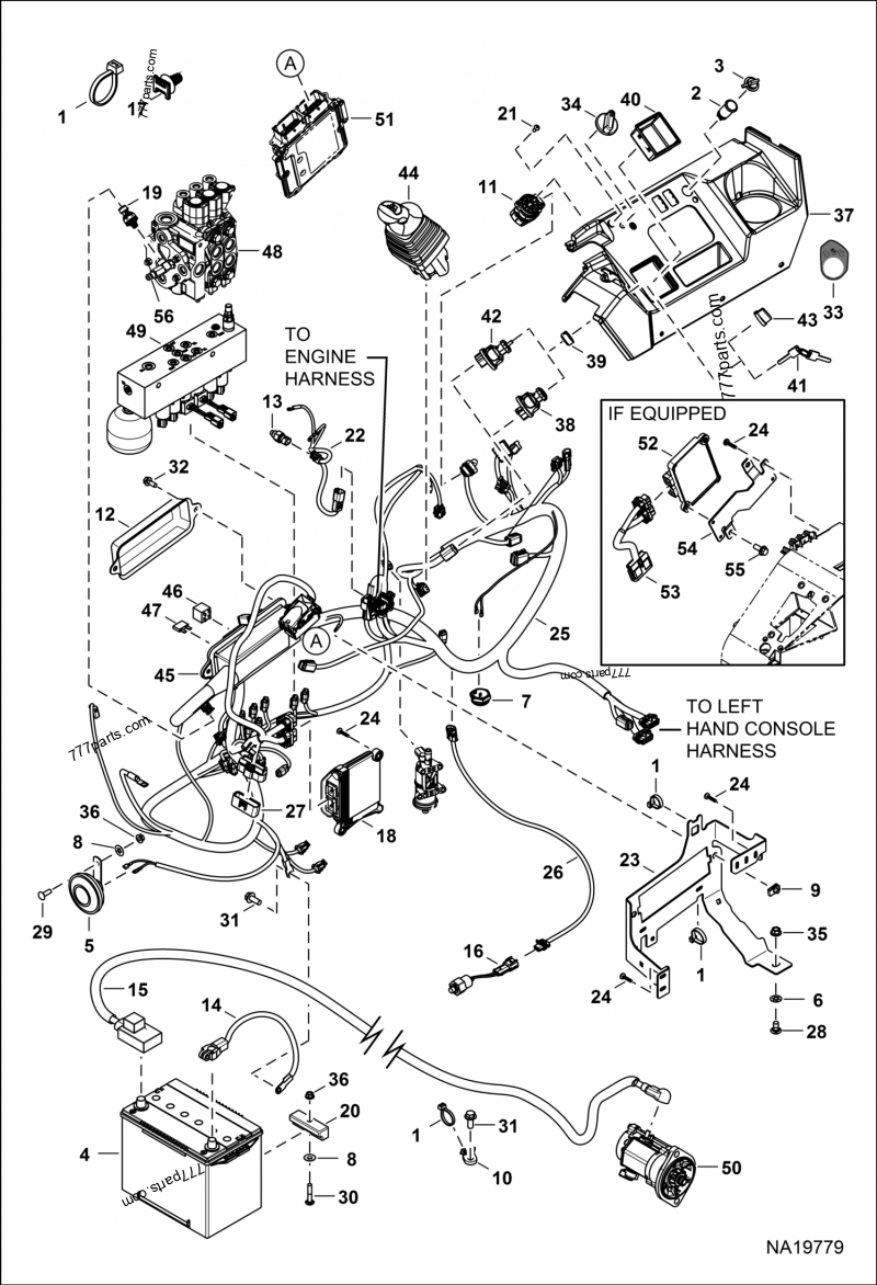 7269859 BATTERY WET 625 CCA - Bobcat spare part | 777parts.com
