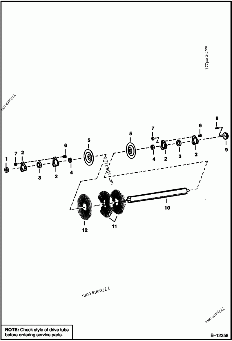 6646638 COLLAR - Bobcat spare part | 777parts.com