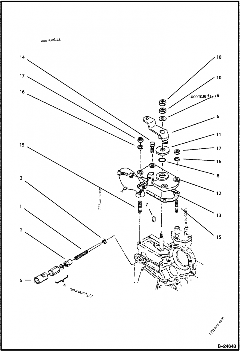 6641231 PLATE, CONTROL SPEED - Bobcat spare part | 777parts.com