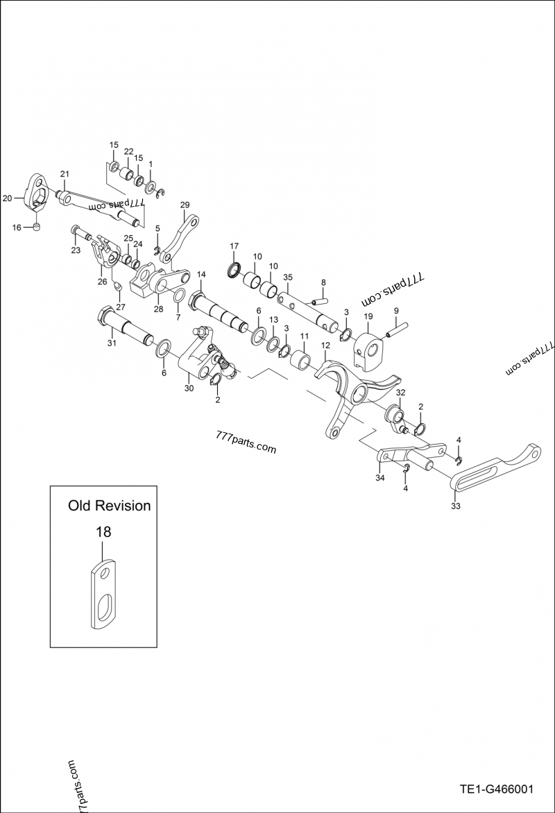 6696533 ROLLER - Bobcat spare part | 777parts.com