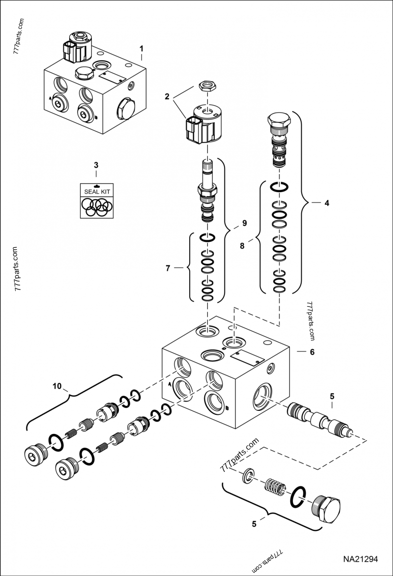 STEM - Bobcat spare part | 777parts.com