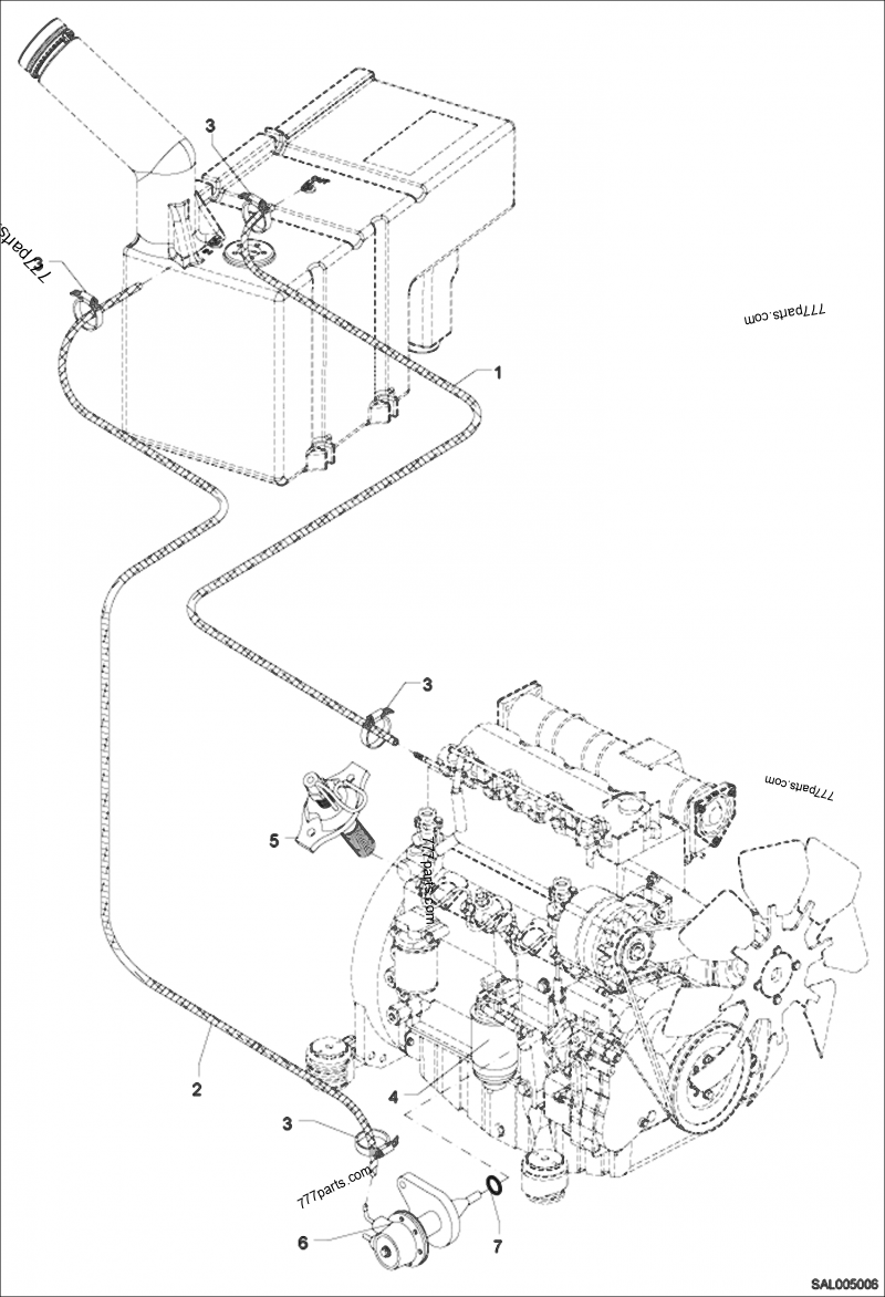 5411657862 FUEL INJECTION PUMP - Bobcat spare part | 777parts.com