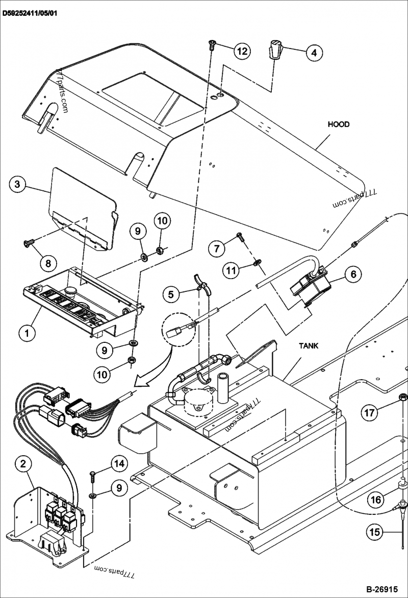 CONTROL PANEL - Bobcat spare part | 777parts.com
