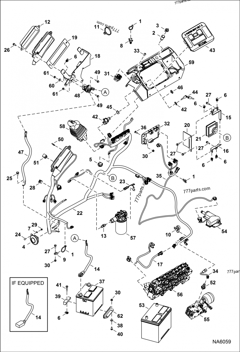 6698169 ACTUATOR THROTTLE - Bobcat spare part | 777parts.com