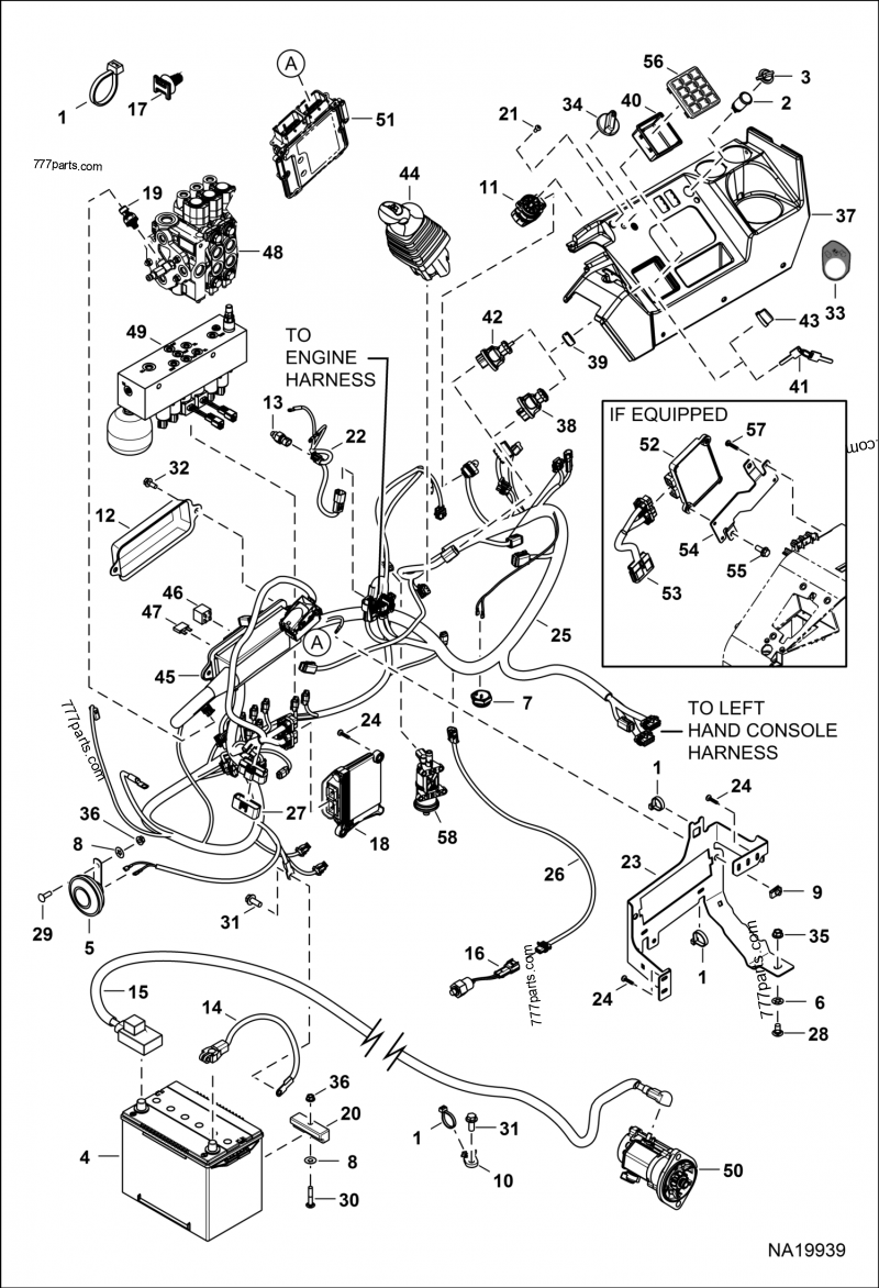 7306047 BATTERY, 700A EU - Bobcat spare part | 777parts.com