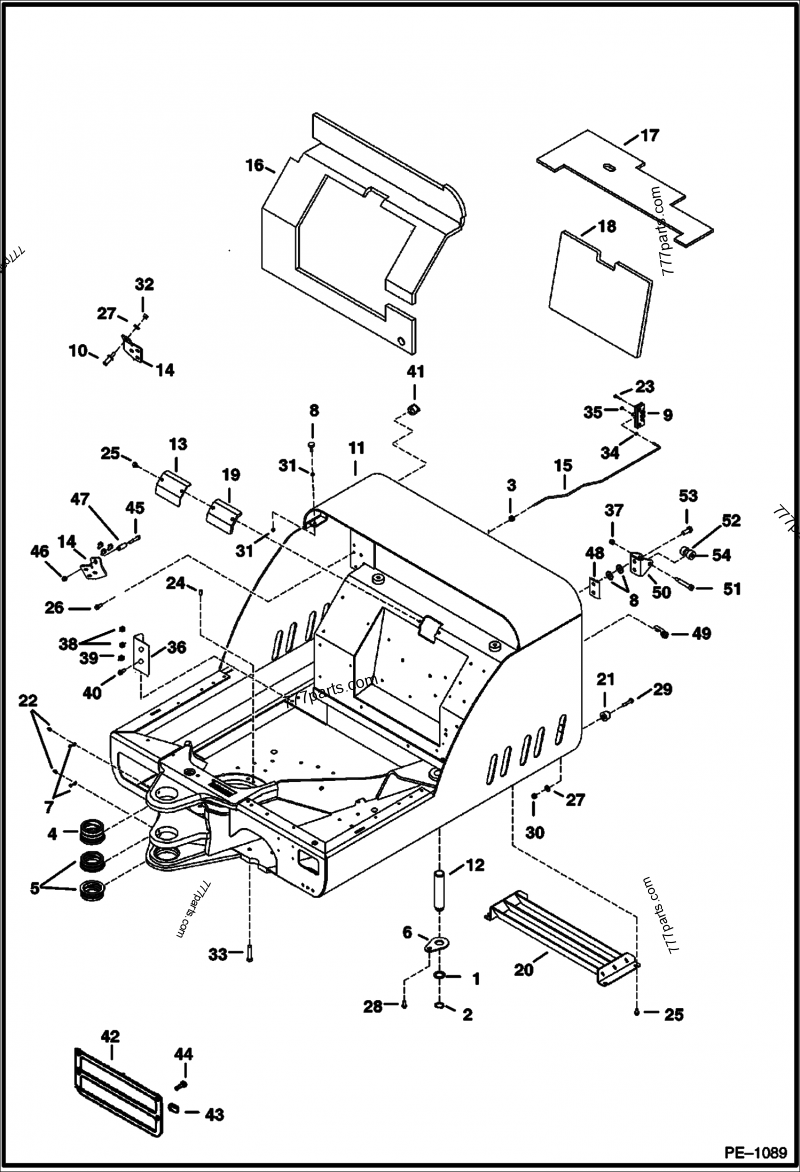 6810578 LOUVER - Bobcat spare part | 777parts.com