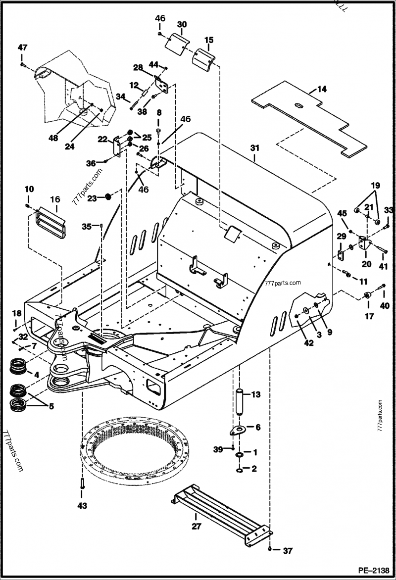 6810578 LOUVER - Bobcat spare part | 777parts.com