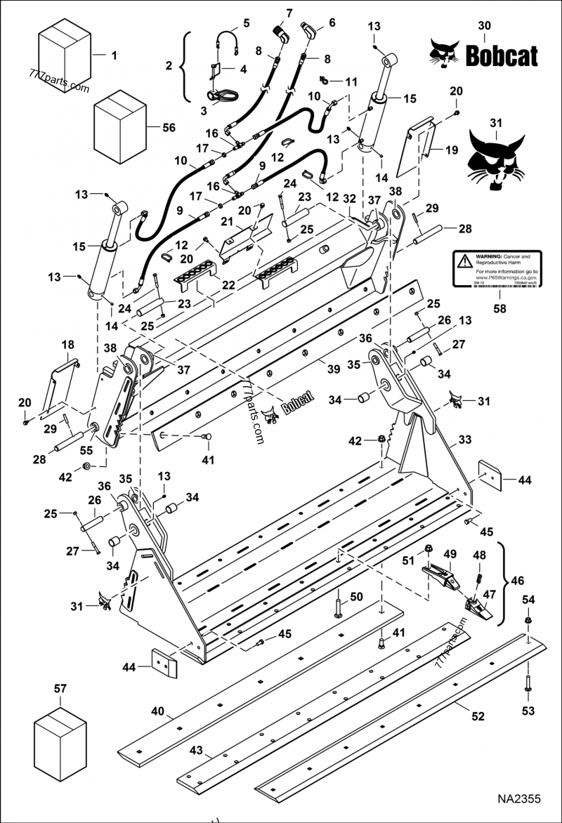 7246796 COUPLER 06 I90 MALE - Bobcat spare part | 777parts.com