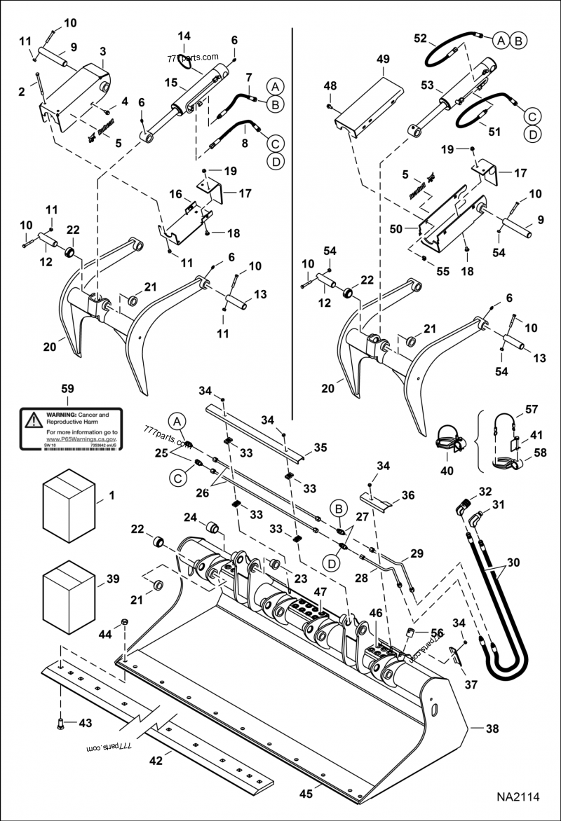 7246796 COUPLER 06 I90 MALE - Bobcat spare part | 777parts.com