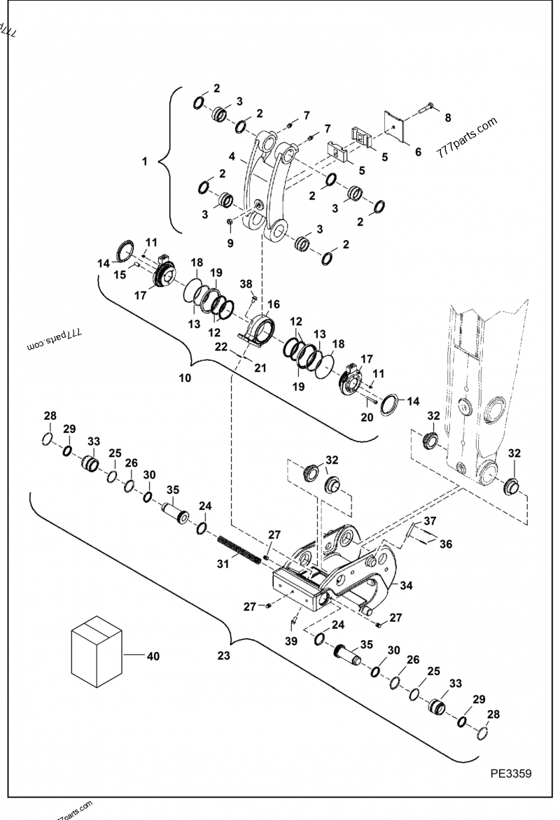 7422389 KIT X-CHANGE SERVICE - Bobcat spare part | 777parts.com