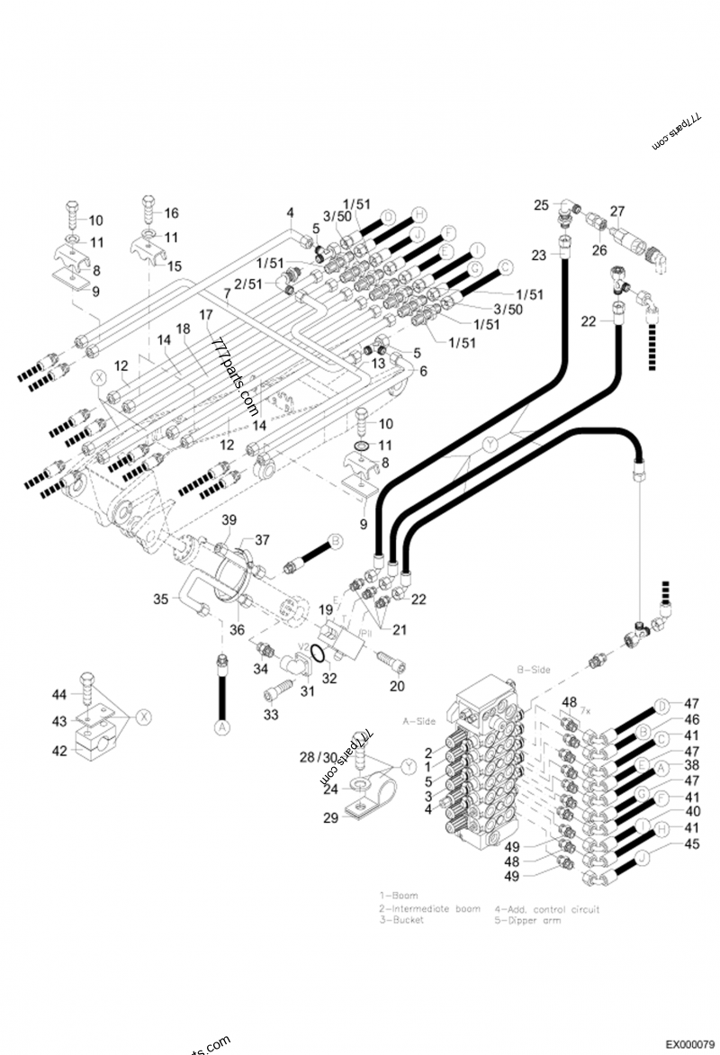 6176110018 FLAP - Bobcat spare part | 777parts.com