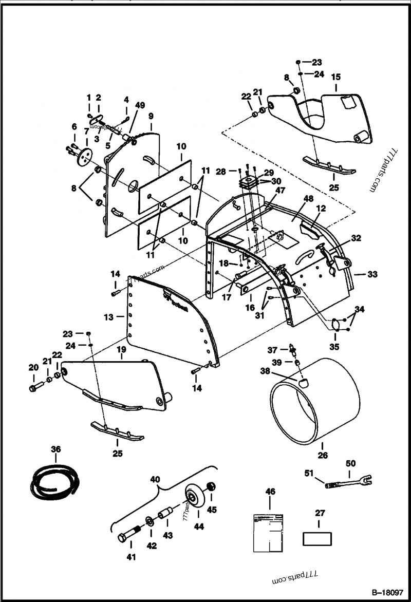 31C1248 BOLT - Bobcat spare part | 777parts.com