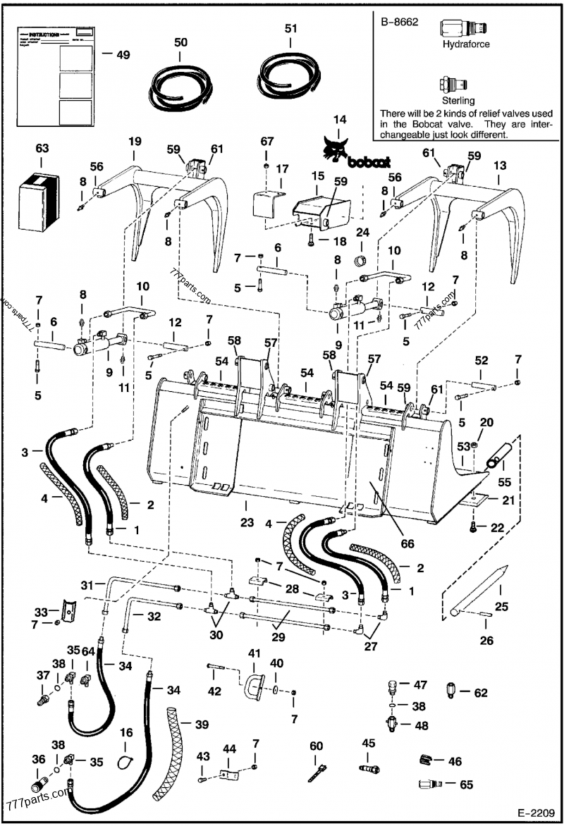 6718965AR KIT, TRANSLATION - Bobcat spare part | 777parts.com