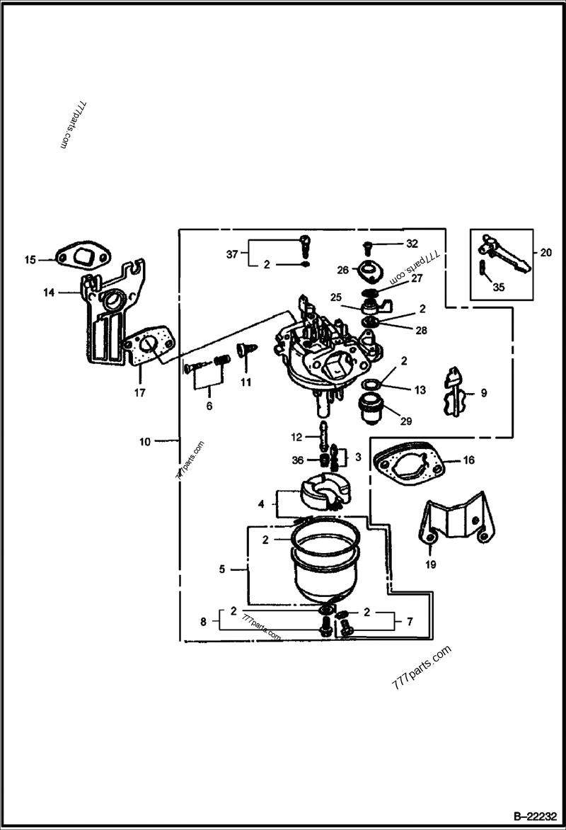 IR54475413 JET SET,PILOT - Bobcat spare part | 777parts.com
