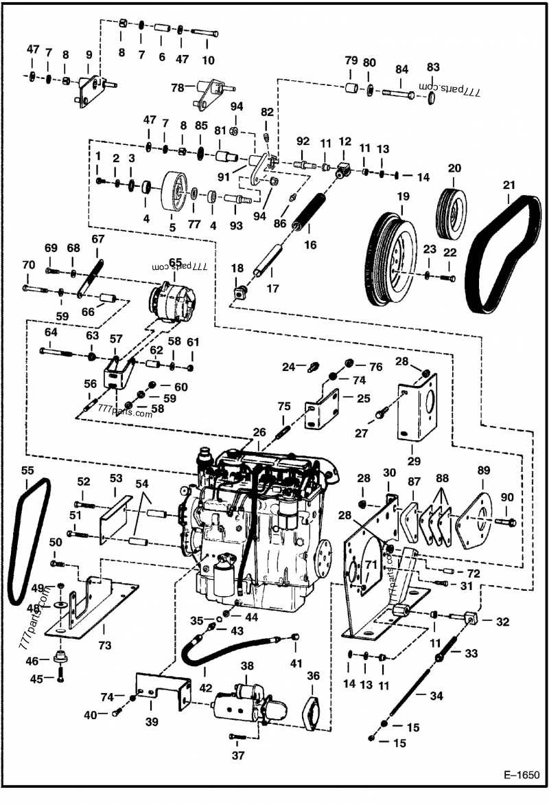 6567266 BELT DRIVE - Bobcat spare part | 777parts.com