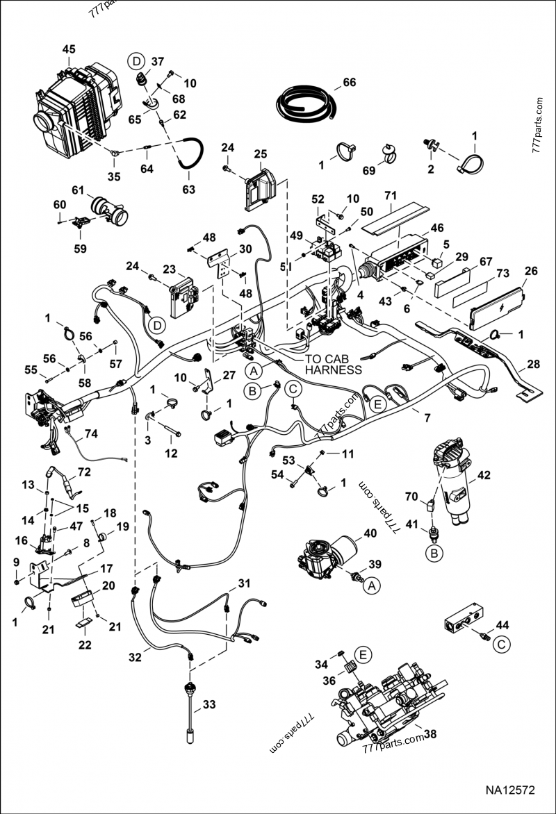 7260936 CONTROLLER, GATEWAY - Bobcat spare part | 777parts.com