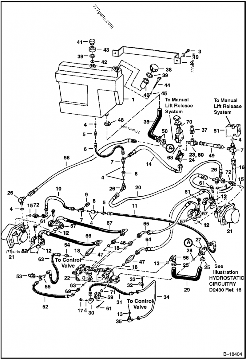 7230495 LIFTARM BYPASS - Bobcat spare part | 777parts.com