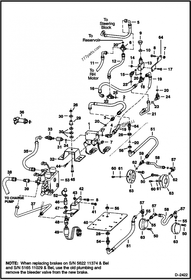 7230495 LIFTARM BYPASS - Bobcat spare part | 777parts.com