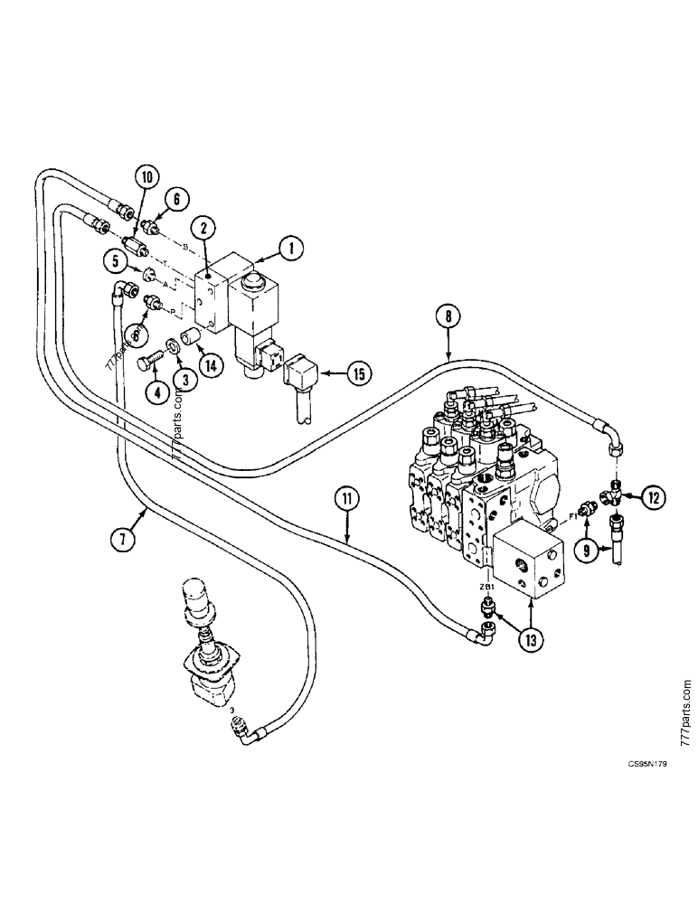 K8231962 HOSE - Case spare part | 777parts.com