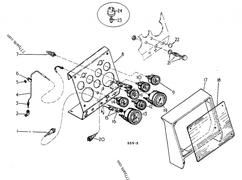 289862C1 CABLE TIE,3/16" x 7" - Case spare part | 777parts.com