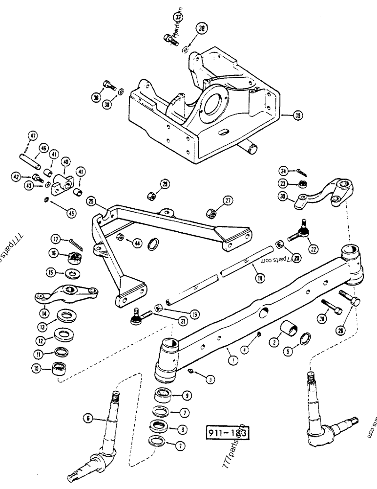 A36283 ROD - Case spare part | 777parts.com