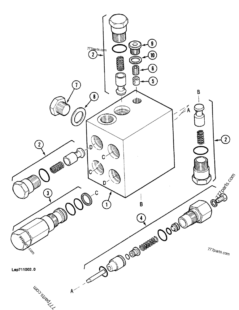 C2082146 PLUG - Case spare part | 777parts.com