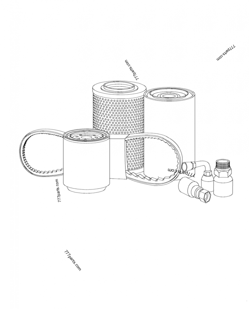 KHR27260 CAB FILTER - Case spare part | 777parts.com