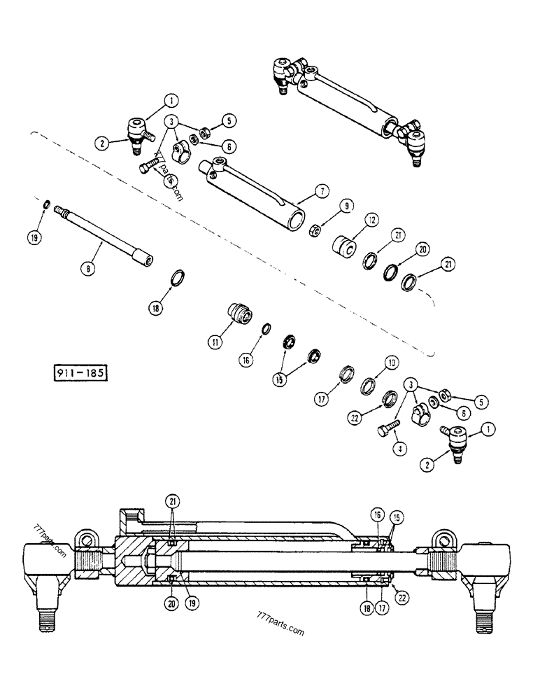 A44652 SNAP RING,#150, 1.591", Int, Spiral - Case spare part | 777parts.com