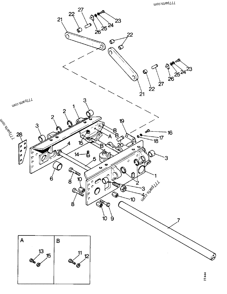 R19203 ARM - Case spare part | 777parts.com
