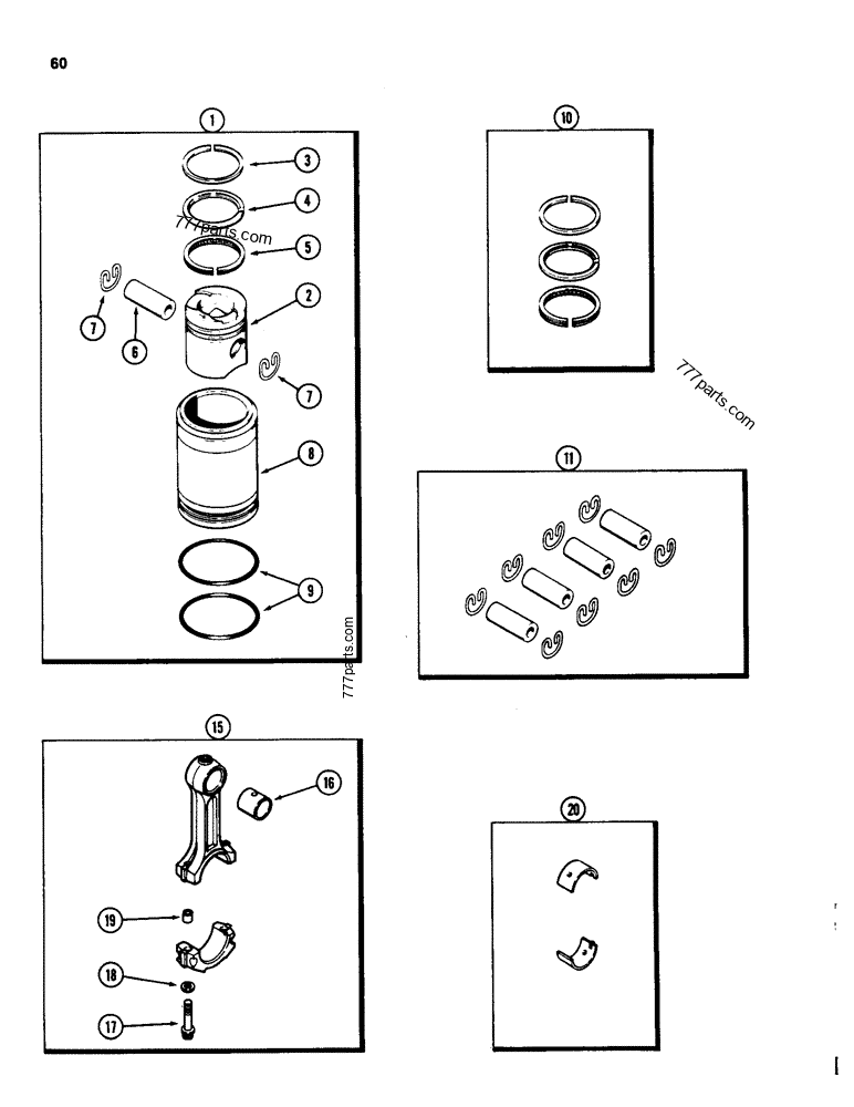 A155580 SET - Case spare part | 777parts.com