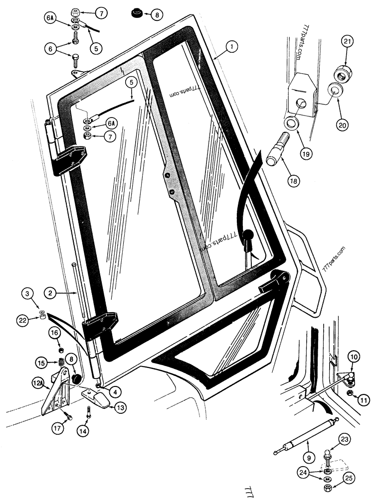 106973A1 LATCH - Case spare part | 777parts.com