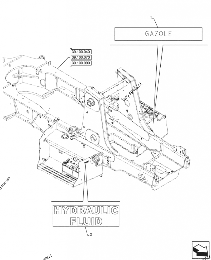 398668A1 DECAL - Case spare part | 777parts.com