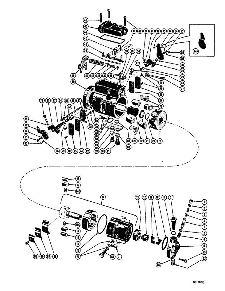 73633 - Case spare part | 777parts.com