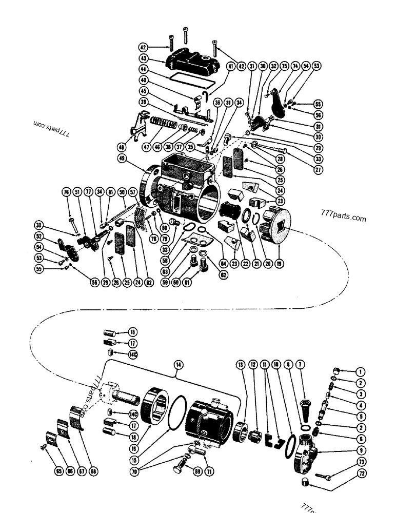 73633 - Case spare part | 777parts.com