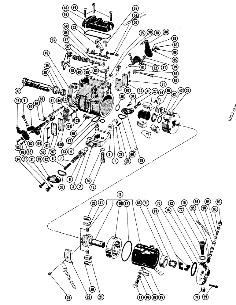 73633 - Case spare part | 777parts.com