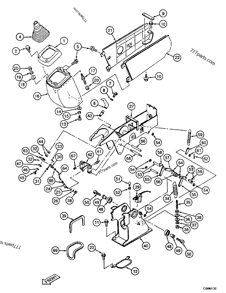 159510A1 COVER - Case spare part | 777parts.com