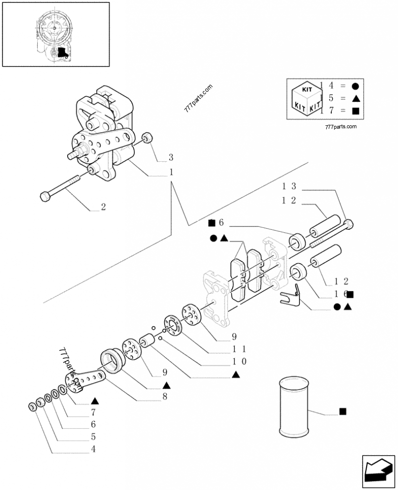 9969110 CAM - Case spare part | 777parts.com