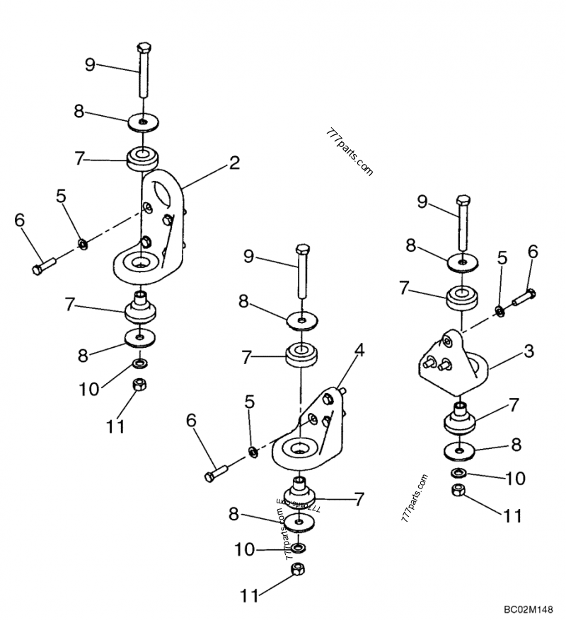 2852037 SEAL,95.3mm ID x 104mm OD x 4mm Thk - Case spare part ...