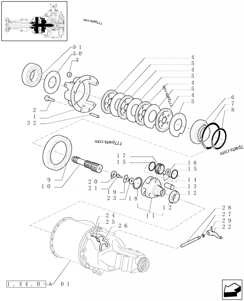 86536752 HOUSING - Case spare part | 777parts.com