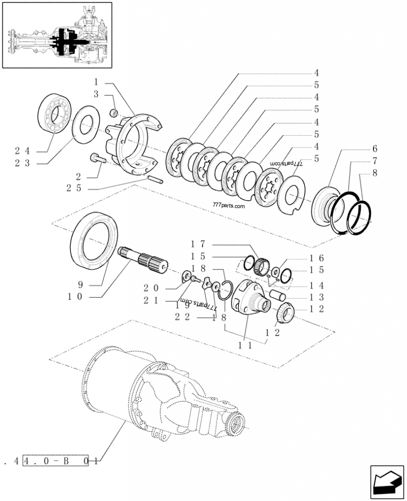 86536752 HOUSING - Case spare part | 777parts.com