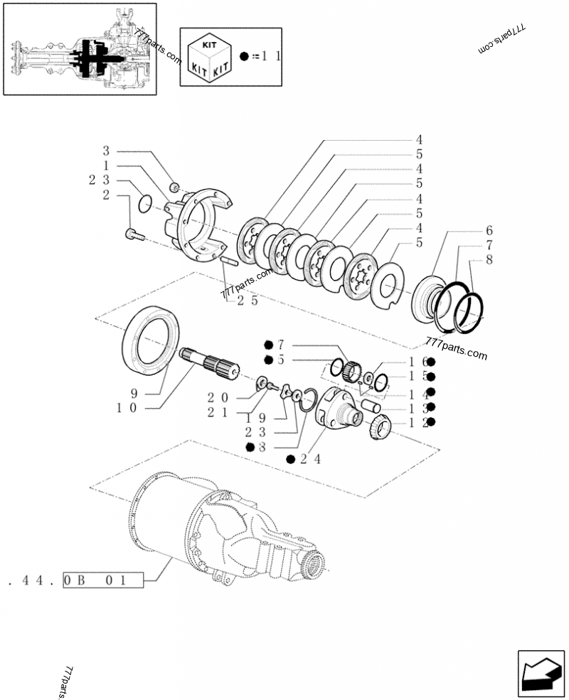 86536752 HOUSING - Case spare part | 777parts.com