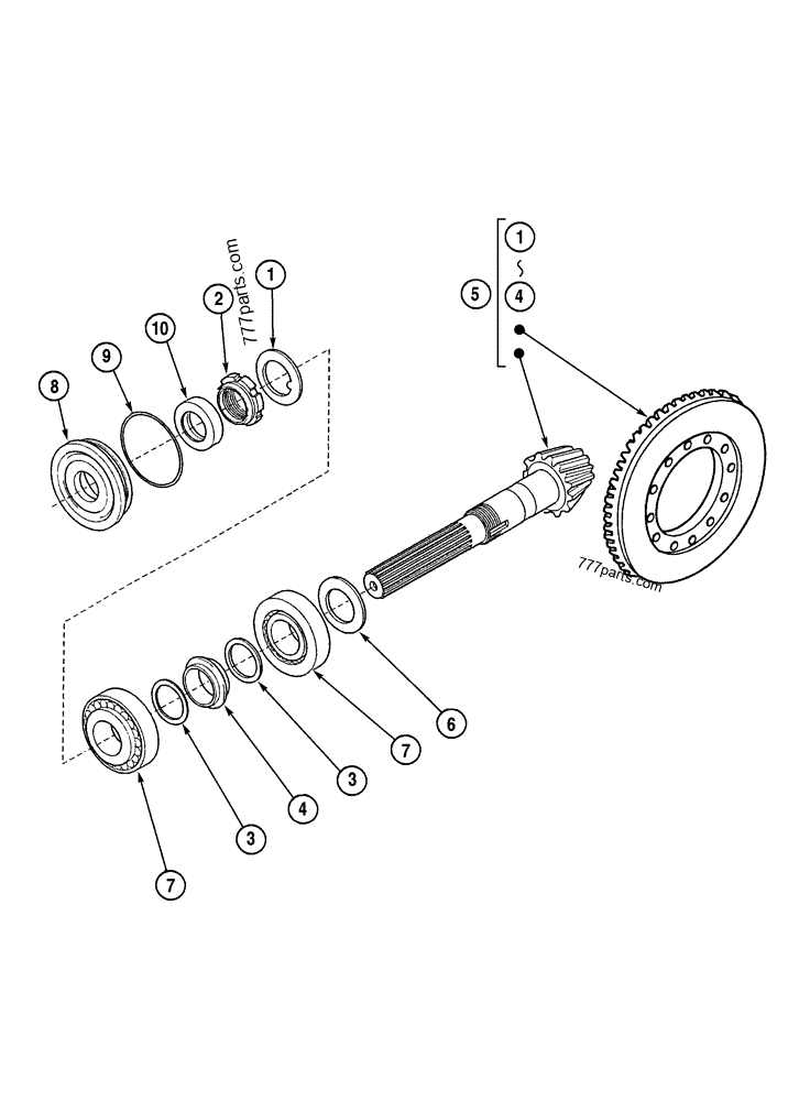 K262143 OIL SEAL,16mm W, 35mm ID x 52mm OD - Case spare part | 777parts.com