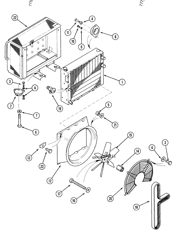 A184524 SPACER - Case spare part | 777parts.com